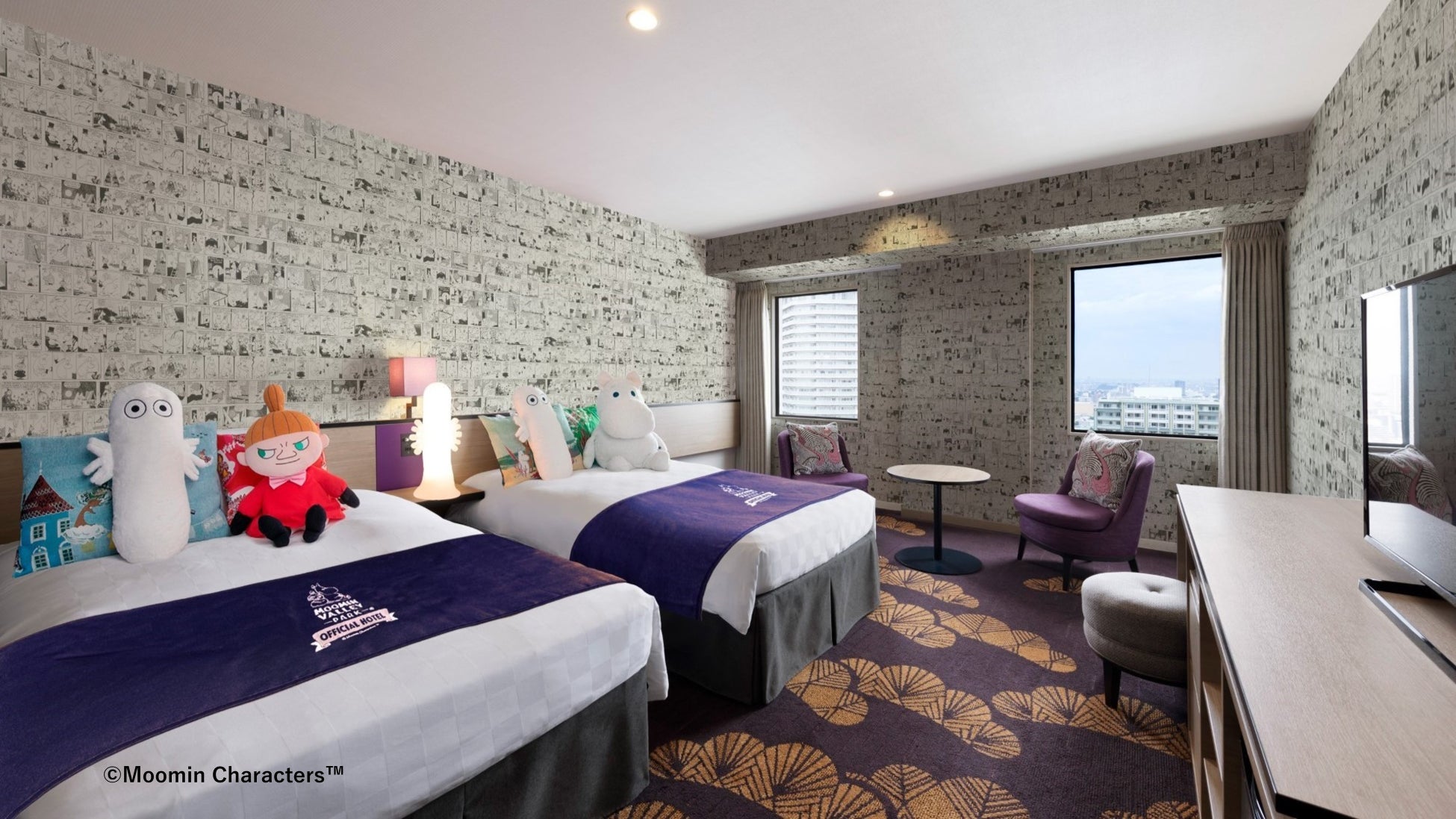 Sunshine City Prince Hotel Launches "Moomin Special Room" Starting ...