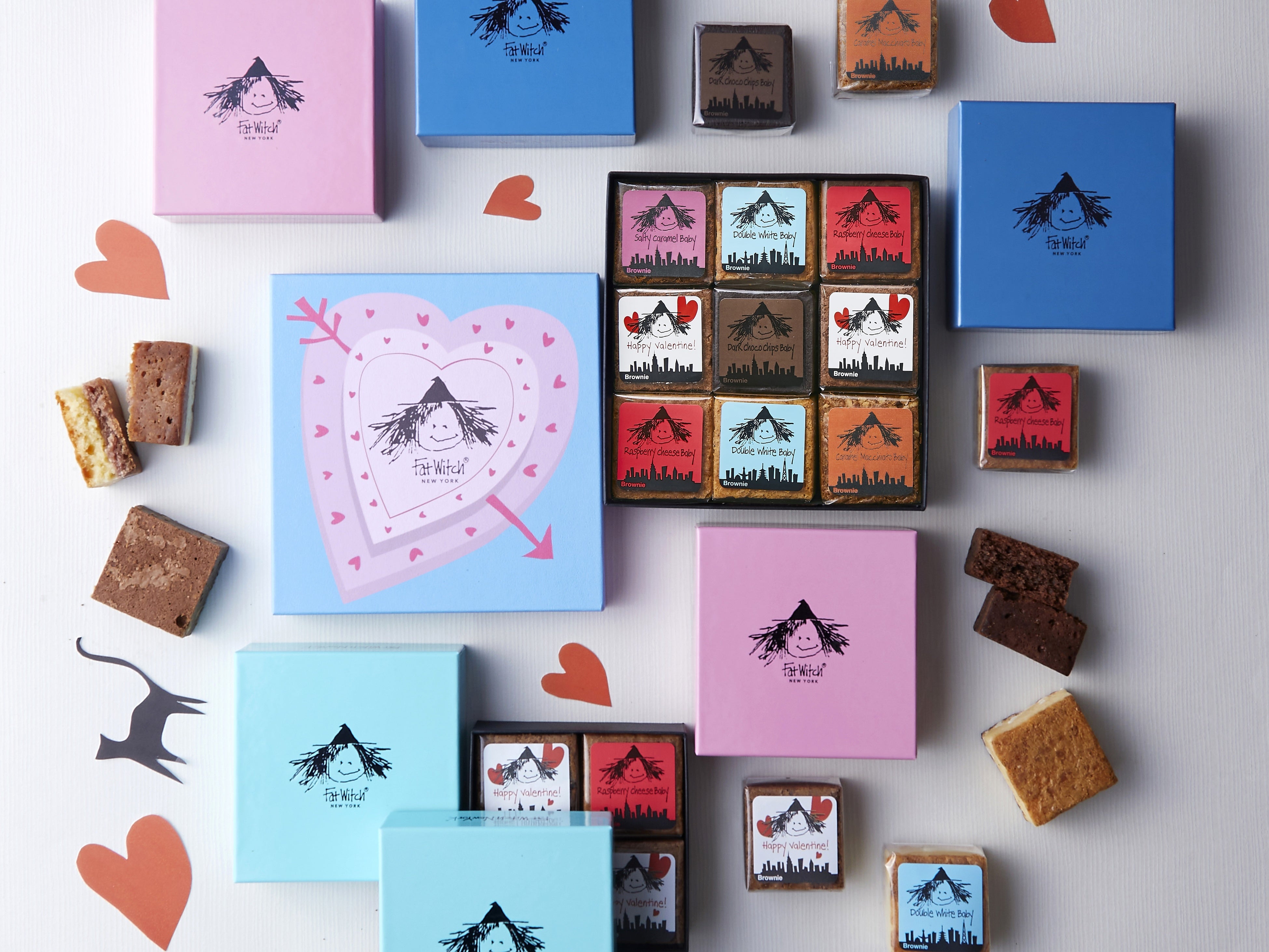 Fat Witch New York 于 1 月 16 日推出焦糖布朗尼“Melty Valentine”系列 - Holiday Travel