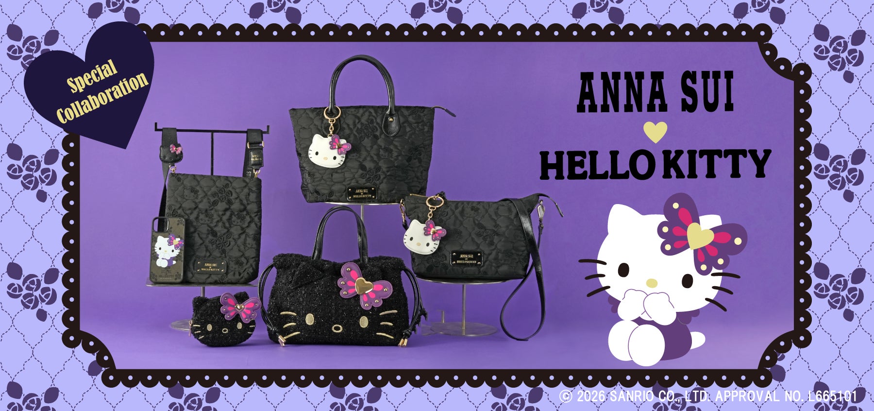 Anna Sui x Hello Kitty Collaboration Returns for a Third Collection ...