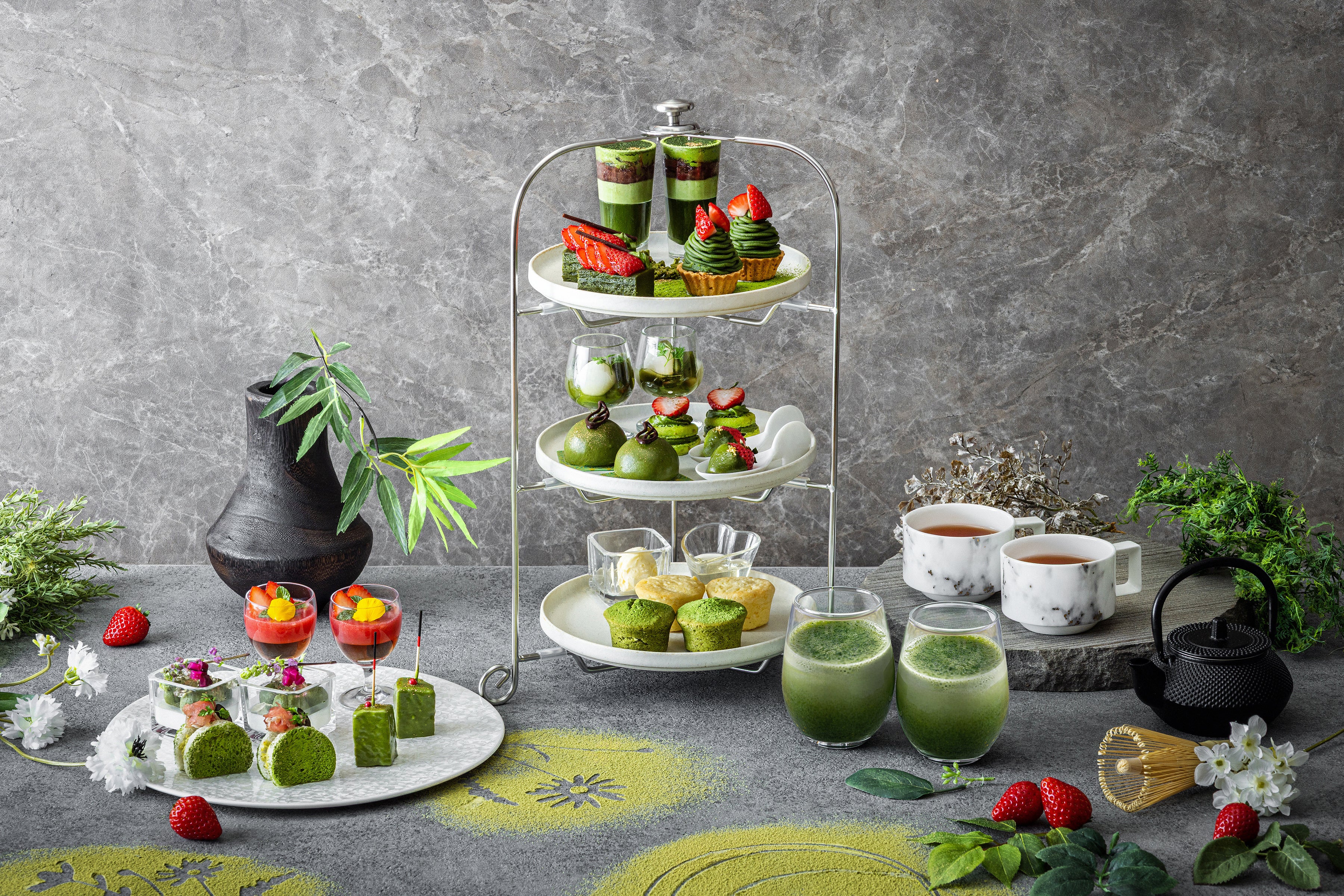 El Hotel Kawagoe Prince Ofrece un Set de Té de la Tarde Matcha en ...