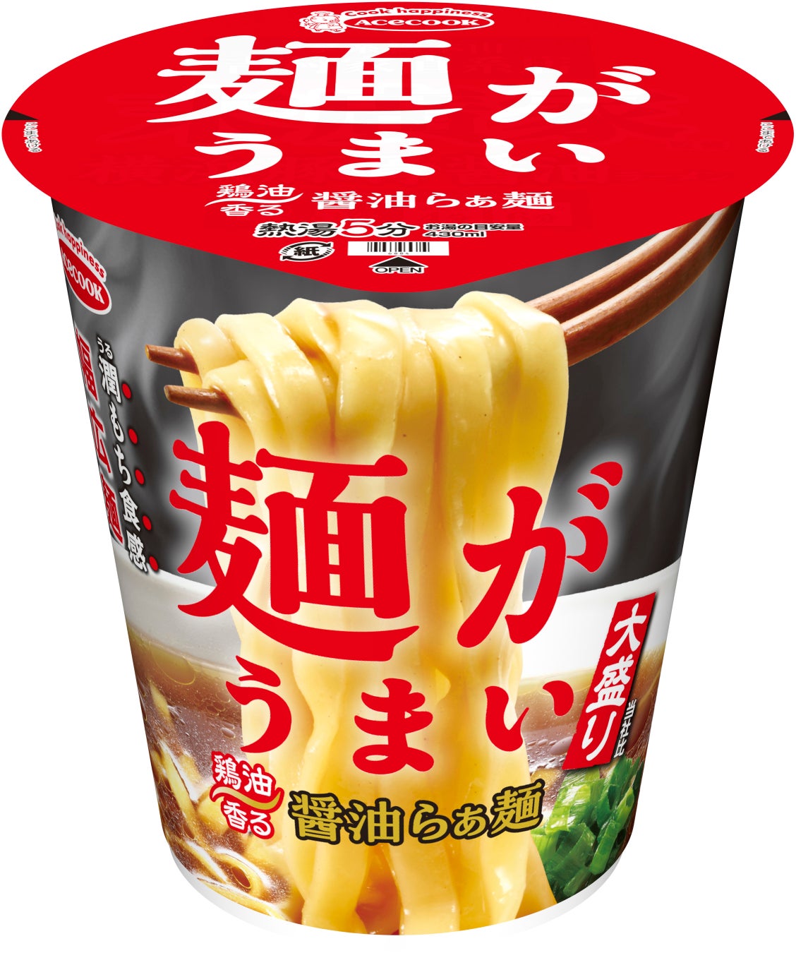 Ace Cook Launches "Men ga Umai Shoyu Ra-men Omori" Instant Ramen with ...