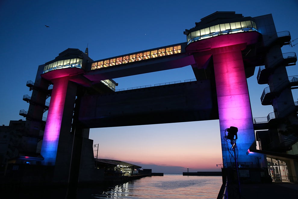 Numazu Port Large Observation Water Gate "View-O" Newly Recognized as ...