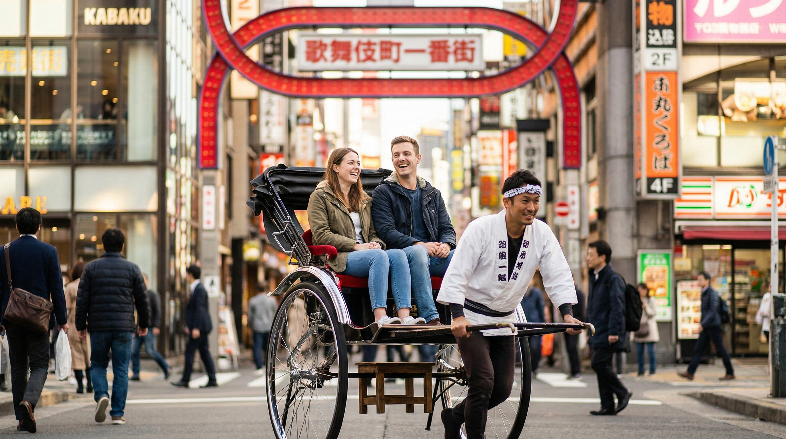 Rickshaw Rides and TOKYO CHEWY Spring Issue Launching in Shinjuku and ...