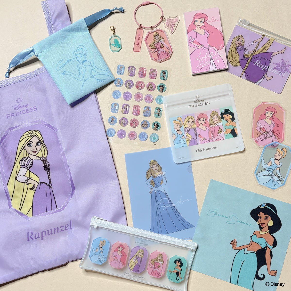 Can Do Launches Pastel-Colored Disney Princess Merchandise Collection ...