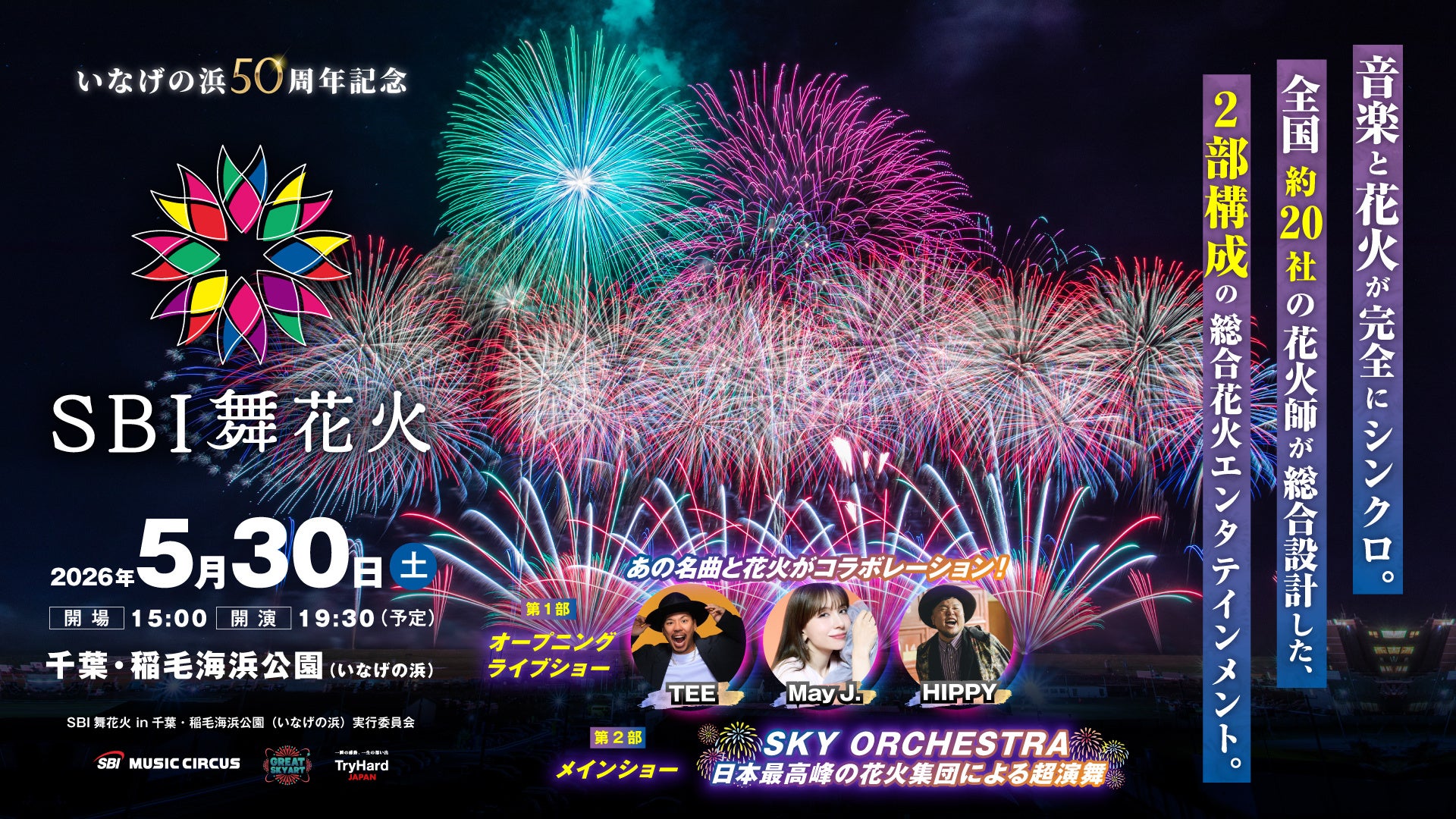 SBI Maihanabi di Chiba Inage Seaside Park feat. SKY ORCHESTRA - Acara ...