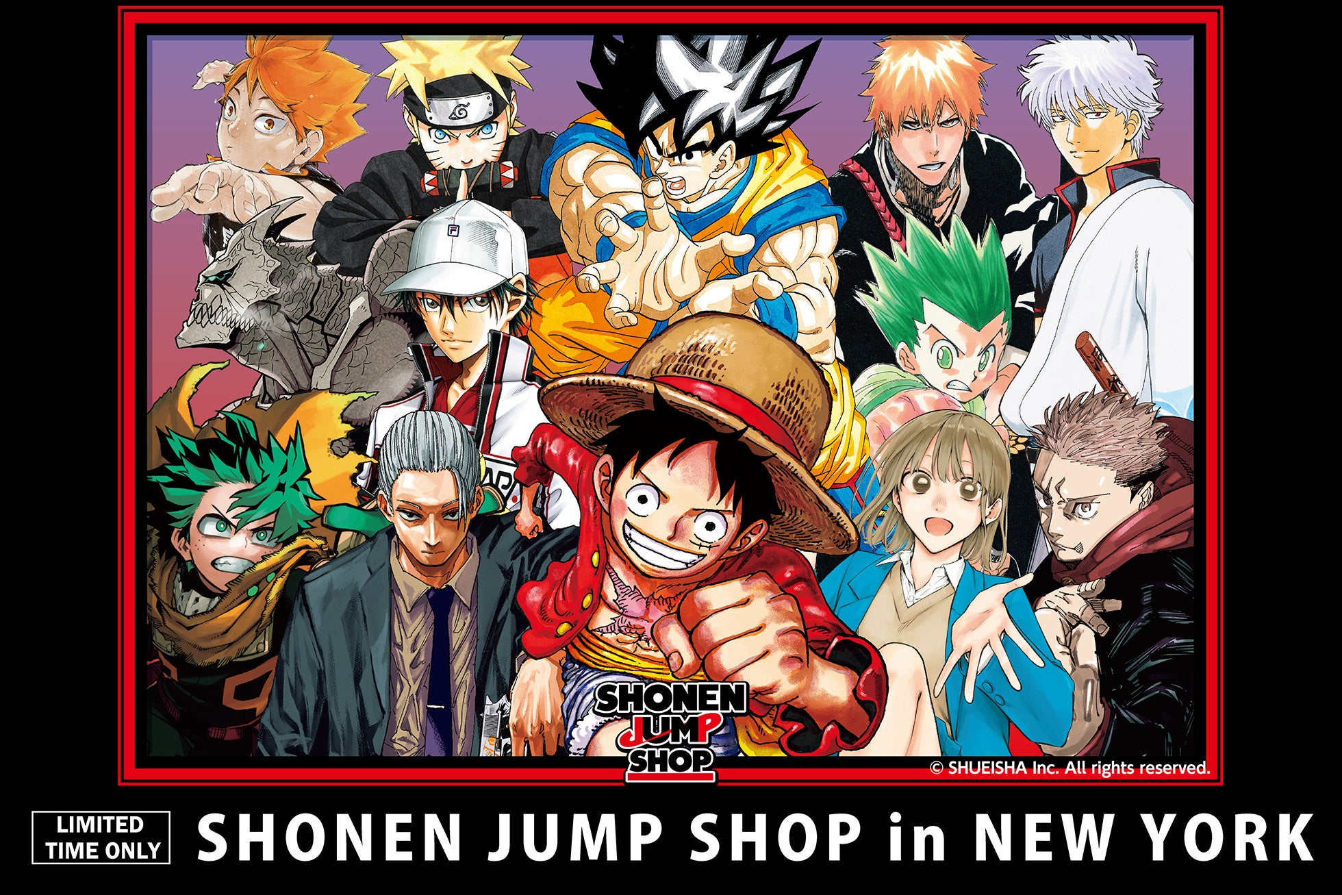 SHONEN JUMP SHOP Opens Limited-Time Pop-Up in New York from November 21 ...