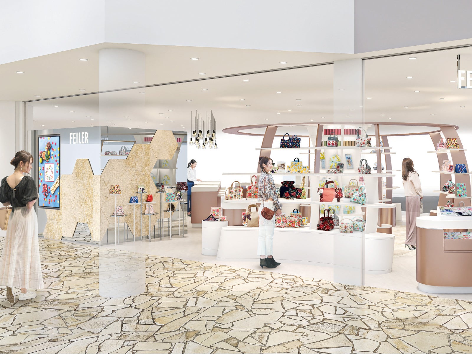 FEILER Shop at Hankyu Umeda Main Store 10F Reopens with New Concept on ...