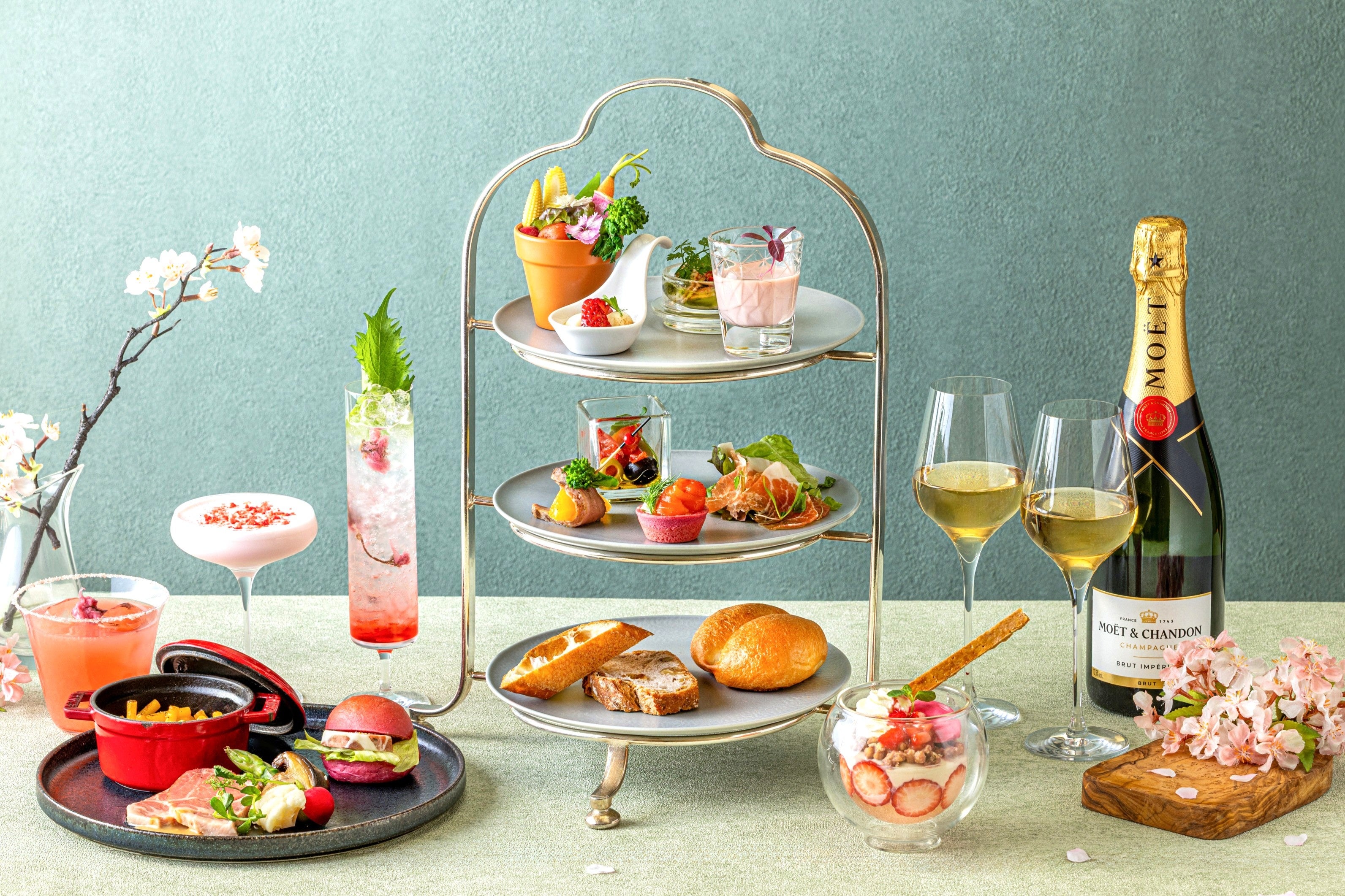 Cherry Blossom and Strawberry Spring Evening High Tea at Yokohama Bay ...