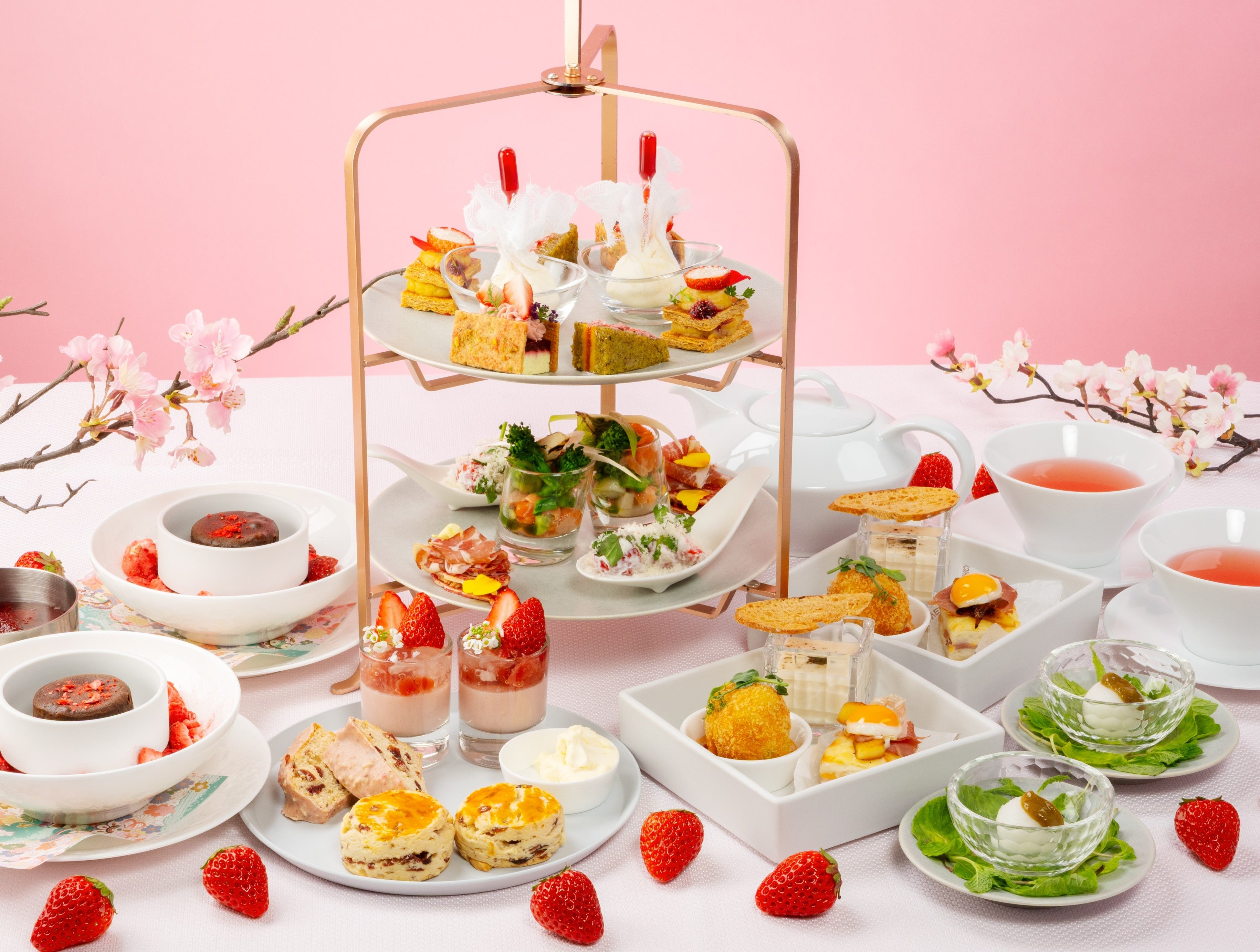 Spring Strawberry Afternoon Tea Now Available at Courtyard by Marriott ...