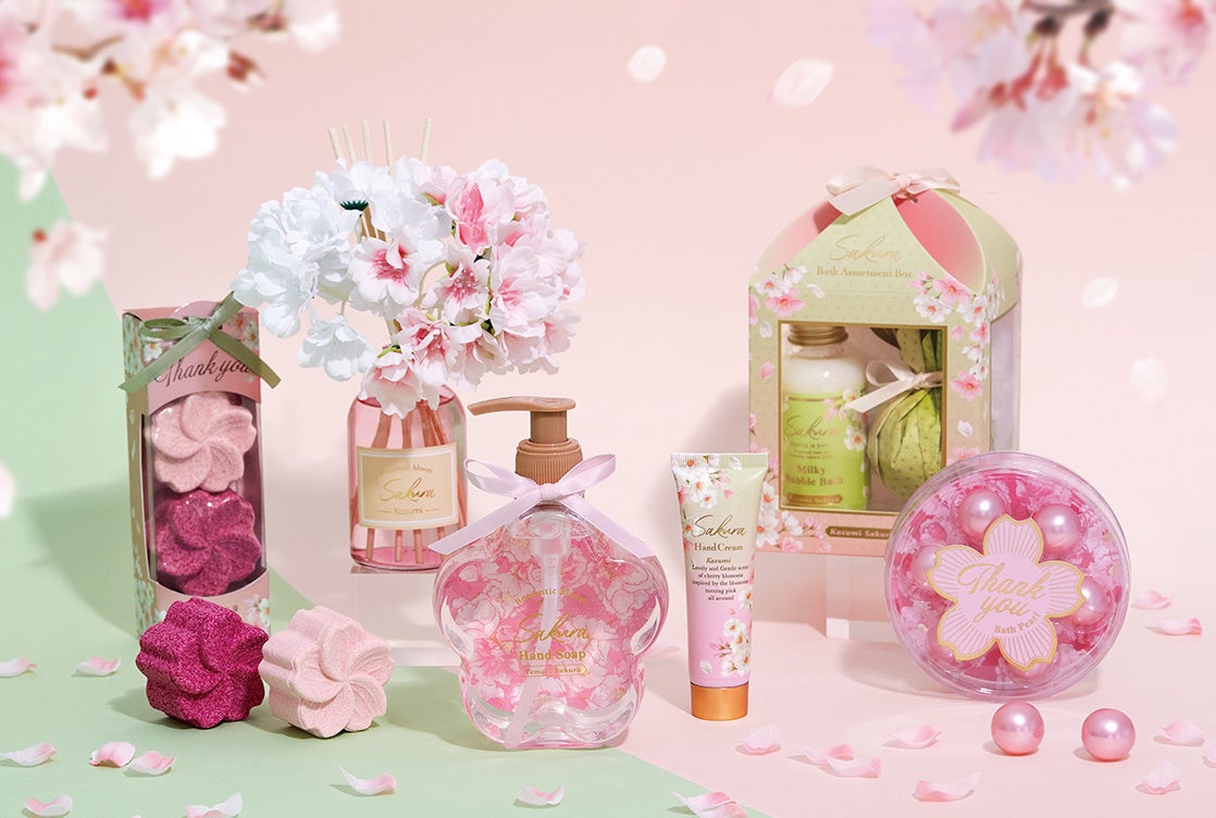 Peluncuran Produk Aroma Bunga Sakura untuk Tangan & Mandi dengan ...
