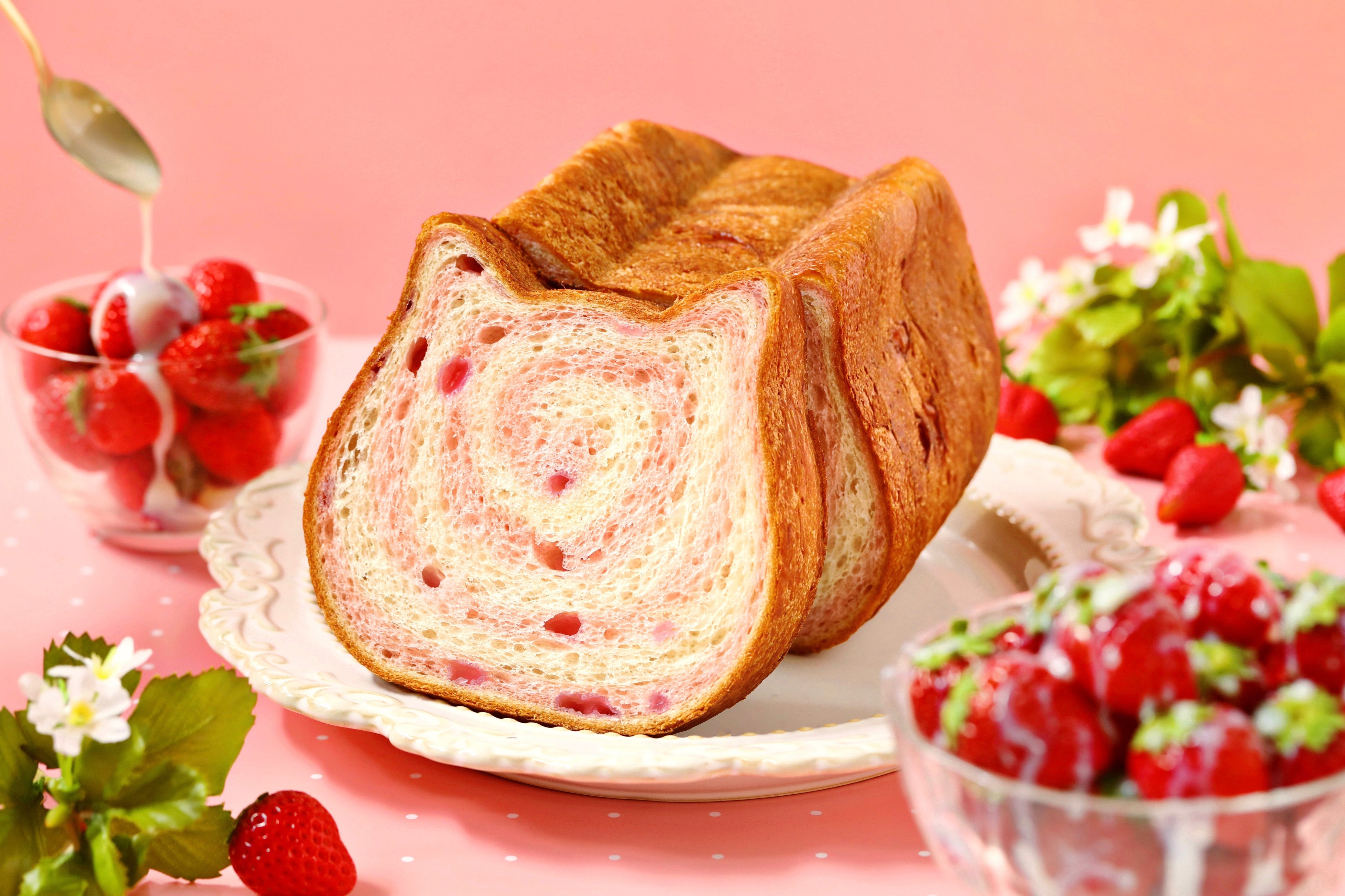 Neko Neko Shokupan Launches New Condensed Milk Strawberry Flavor with ...