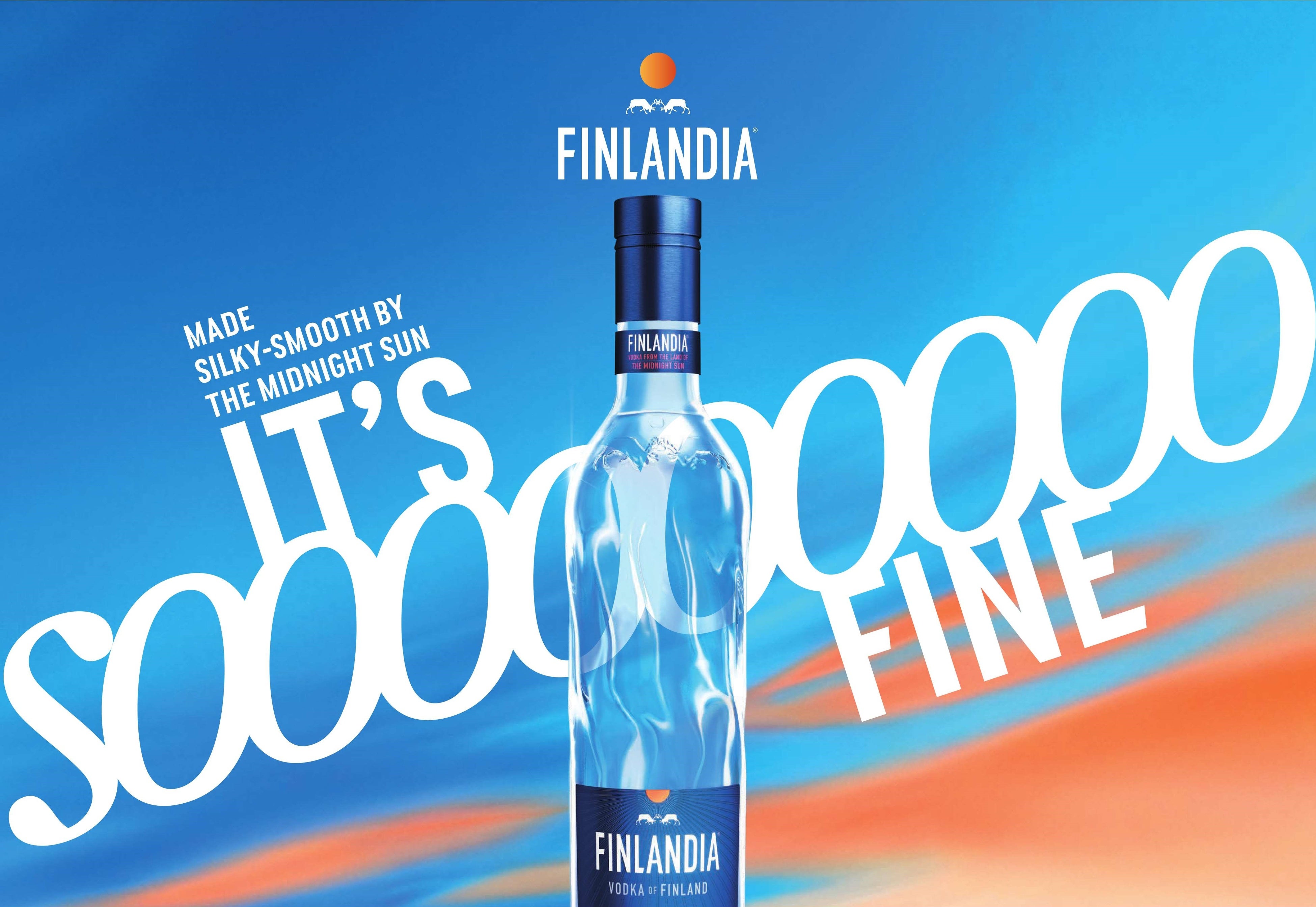 La marca de vodka premium de Finlandia, Finlandia Vodka, ahora ...